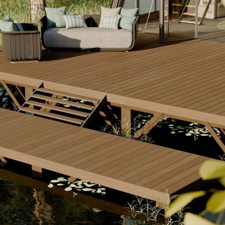 Natural Ipe Pioneer Decking Boards - Hardy Landscaping